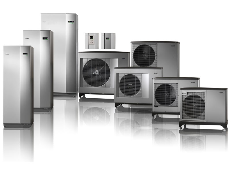 NIBE, hoogwaardige Scandinavische lucht/water warmtepompen voor cv-verwarming cv-koeling warmtapwate