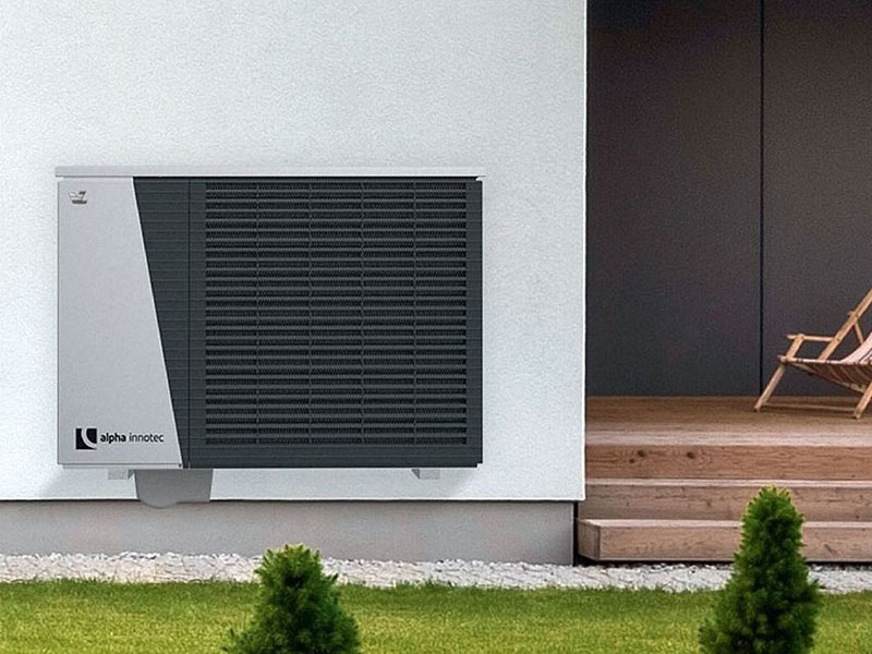 Alpha Innotec Alira LWDV warmtepomp met hoge watertemperatuur voor bestaande radiatoren